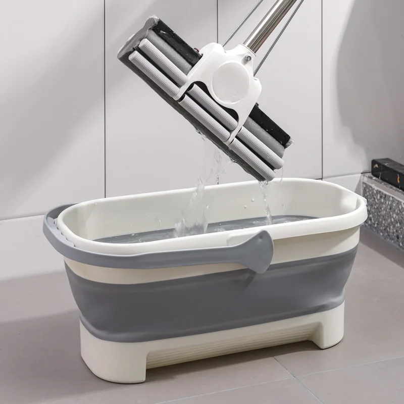 Collapsible-Bucket-Portable-Folding-Mop-Bucket-Silicon-Bucket-For-Car ...