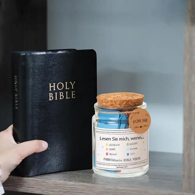 Inspirational Bible Verse Jar – Heavenly Joy Shop