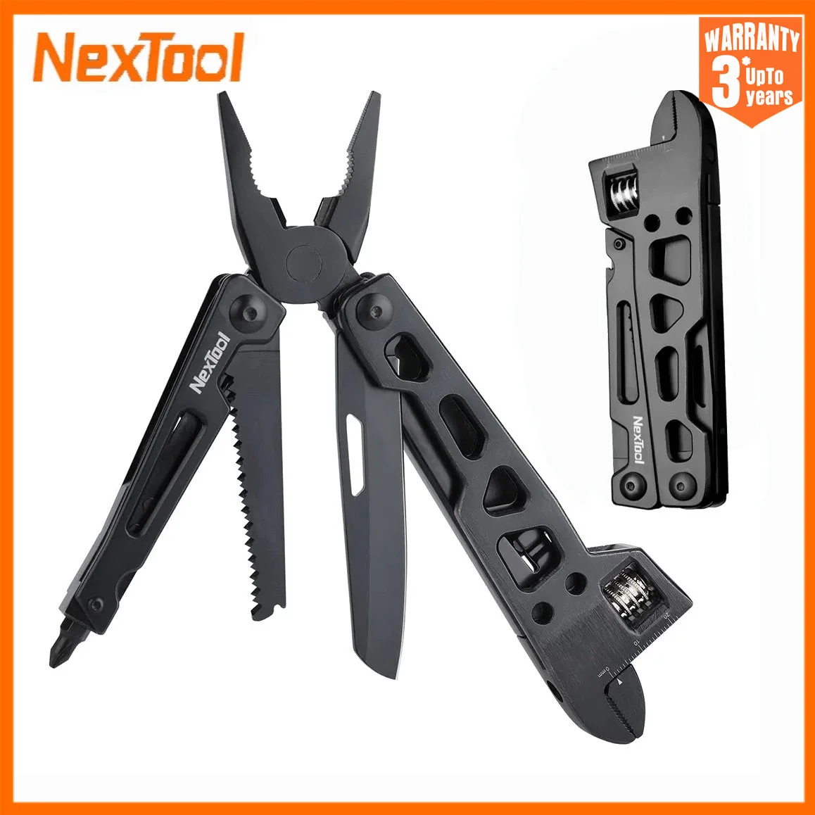 Xiaomi nextool edc faca 9 em 1 multitool chave alicate ferramentas para trabalhar madeira multi ...
