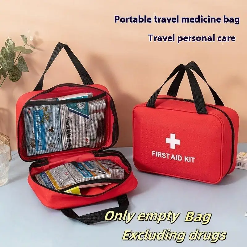 Compact Medical Pouch, Portable First Aid Kit Bag for Emergency, Home ...