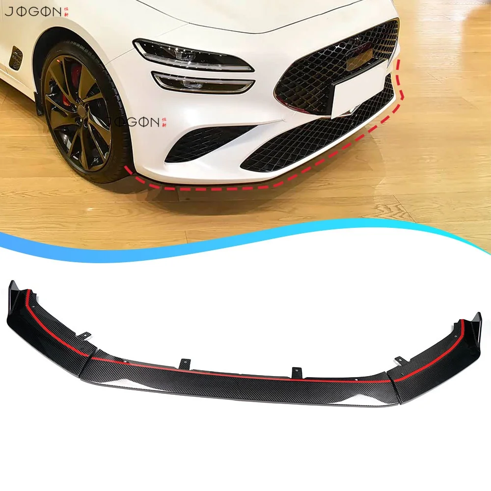 For Genesis G70 Facelift 2020 2021 2022 2023 2024 Carbon Fiber Front ...