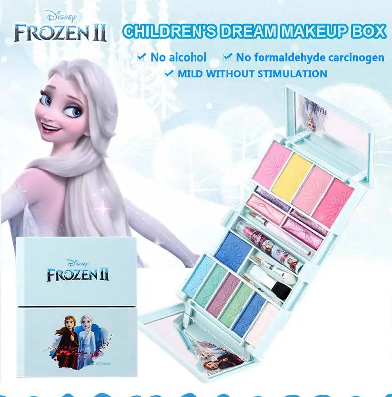 Frozen Disney Makeup Toy Girls Disney Princess Elsa Anna Kids Makeup ...