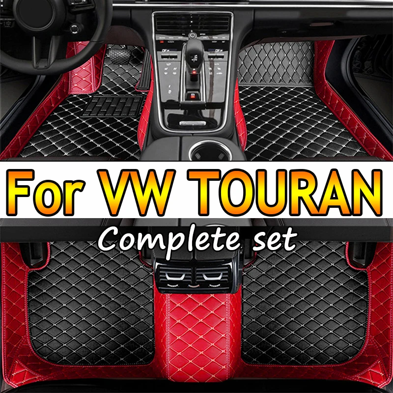 Car Floor Mats For Volkswagen TOURAN 7-seat 2006-2015 2014 2013 2012 ...