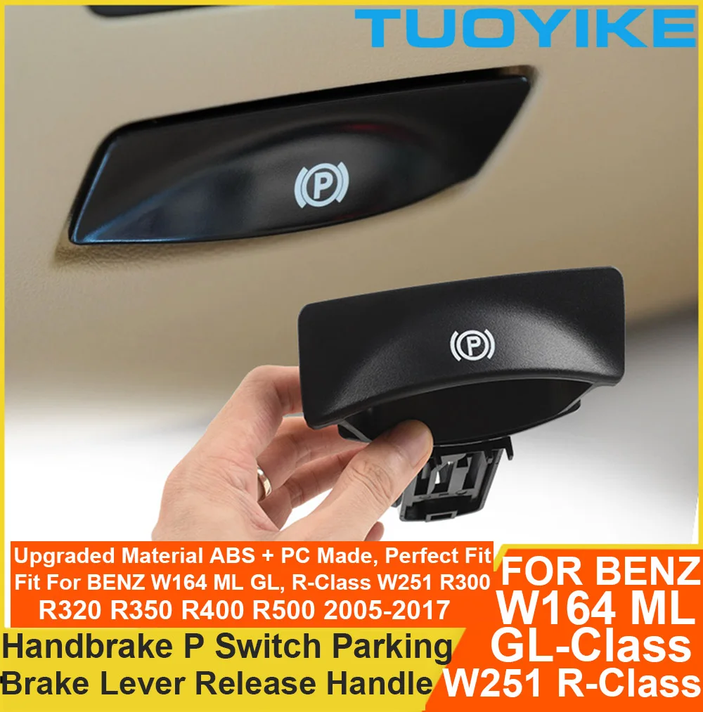 Car-Handbrake-Switch-P-Parking-Brake-Lever-Release-Handle-For-Mercedes ...