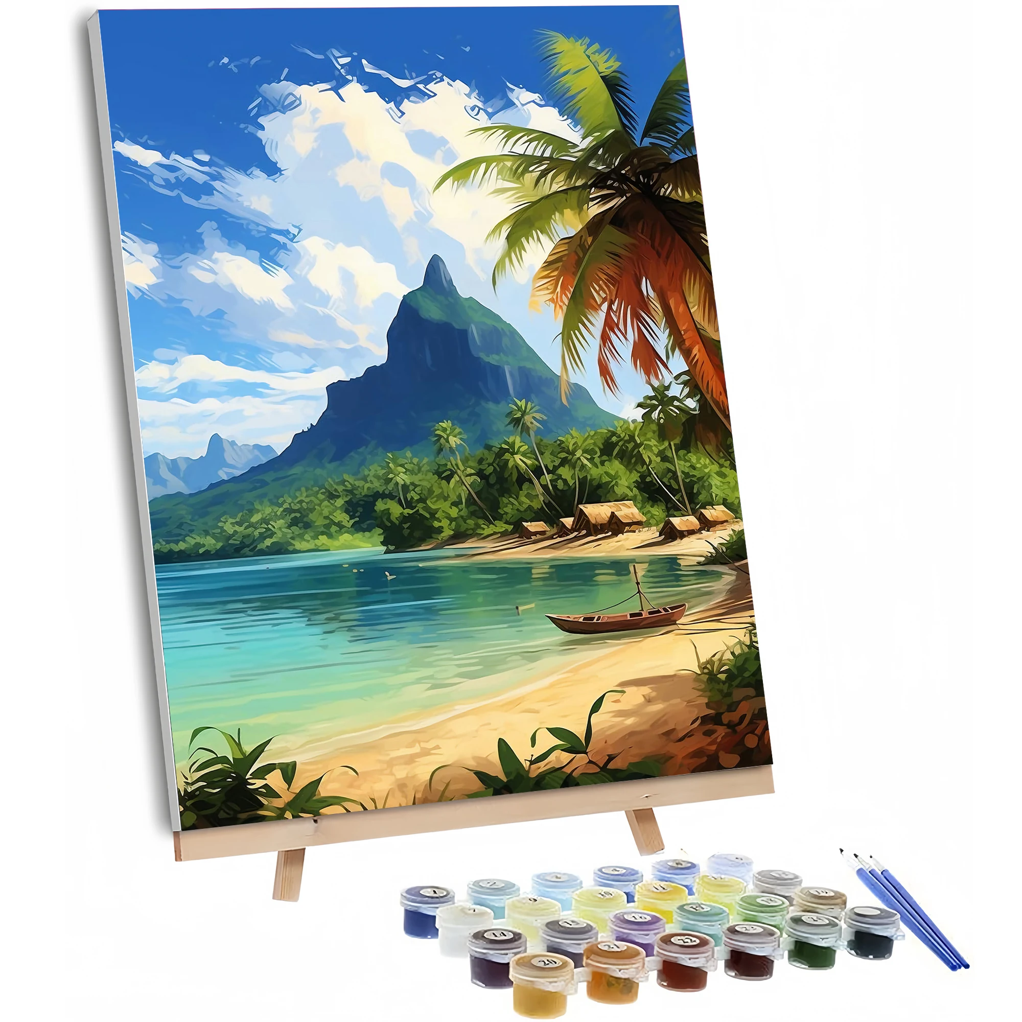 Paint-by-Numbers-Kit-for-Adults-children-Beginner-to-Advanced-NumberOil ...