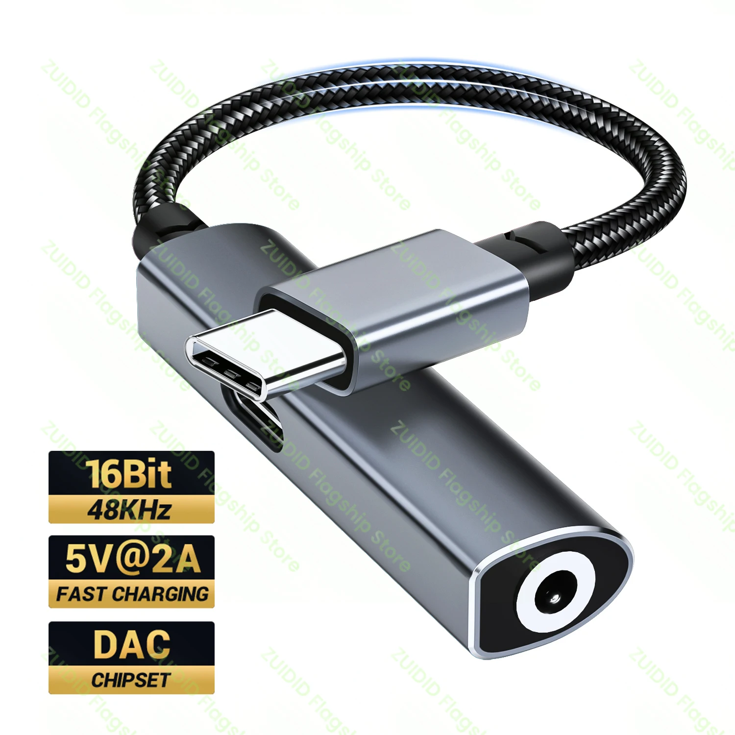 Adaptador-de-Audio-USB-C-2-en-1-a-3-5mm-tipo-C-convertidor-de ...