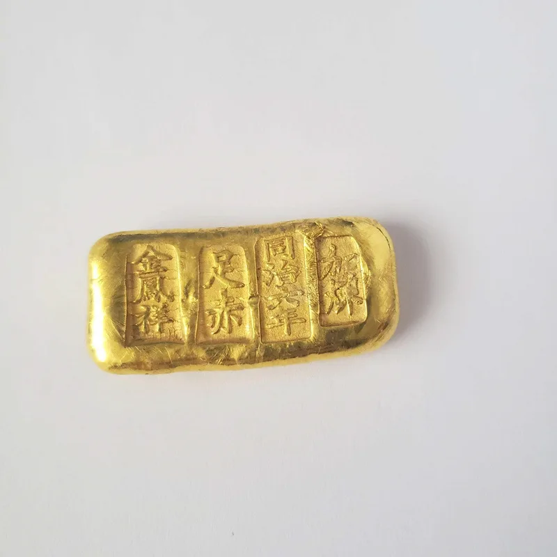 Ancient-China-Gold-Bars-Gold-Plated-Coins-Collection-Gold-Bullion ...