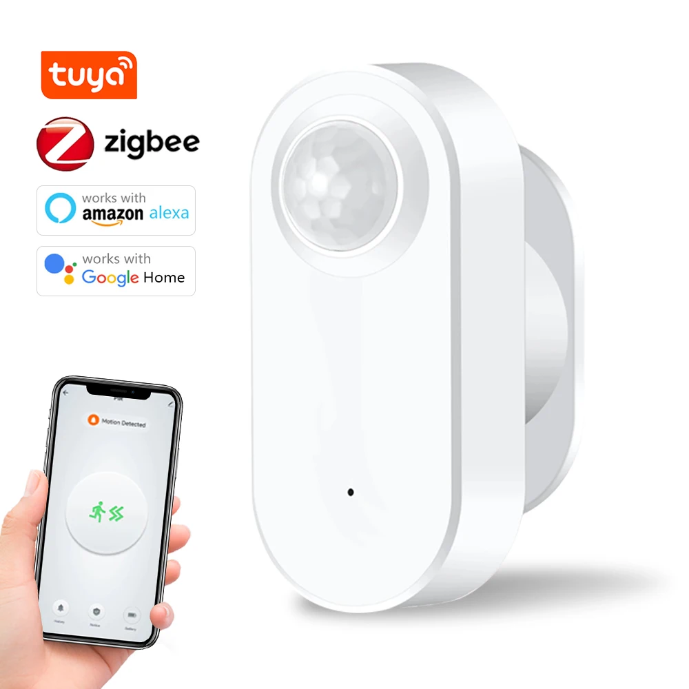 Tuya Zigbee Human Motion Sensor Smart Home Human Body Detector Security ...