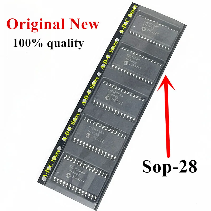 PIC16F883-I/SO PIC16F883-I/S0 PIC16F883 SOIC28 16F883 SOP28 IC 칩 재고, 10 ...