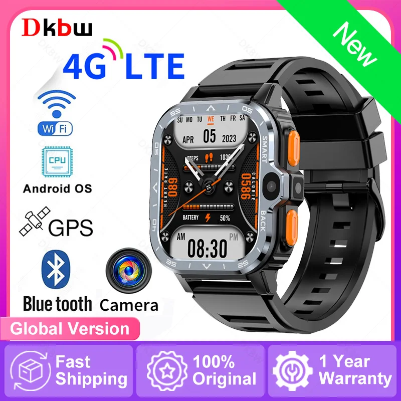 Android-OS-Extra-Power-4G-LTE-Smart-Watch-com-GPS-Combina-V-deo-Voz-Wi ...