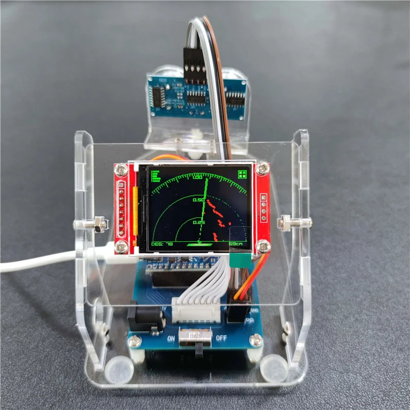 Ultrasonic-Radar-Scanning-Student-Technology-to-Make-Diy-Creative-Toys ...