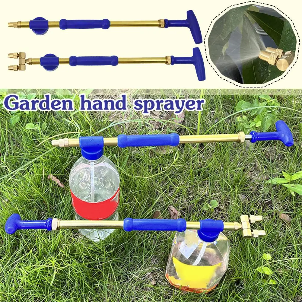 Reciprocating Spray Double Head Hand-held Push-pull Copper Pump Spray ...