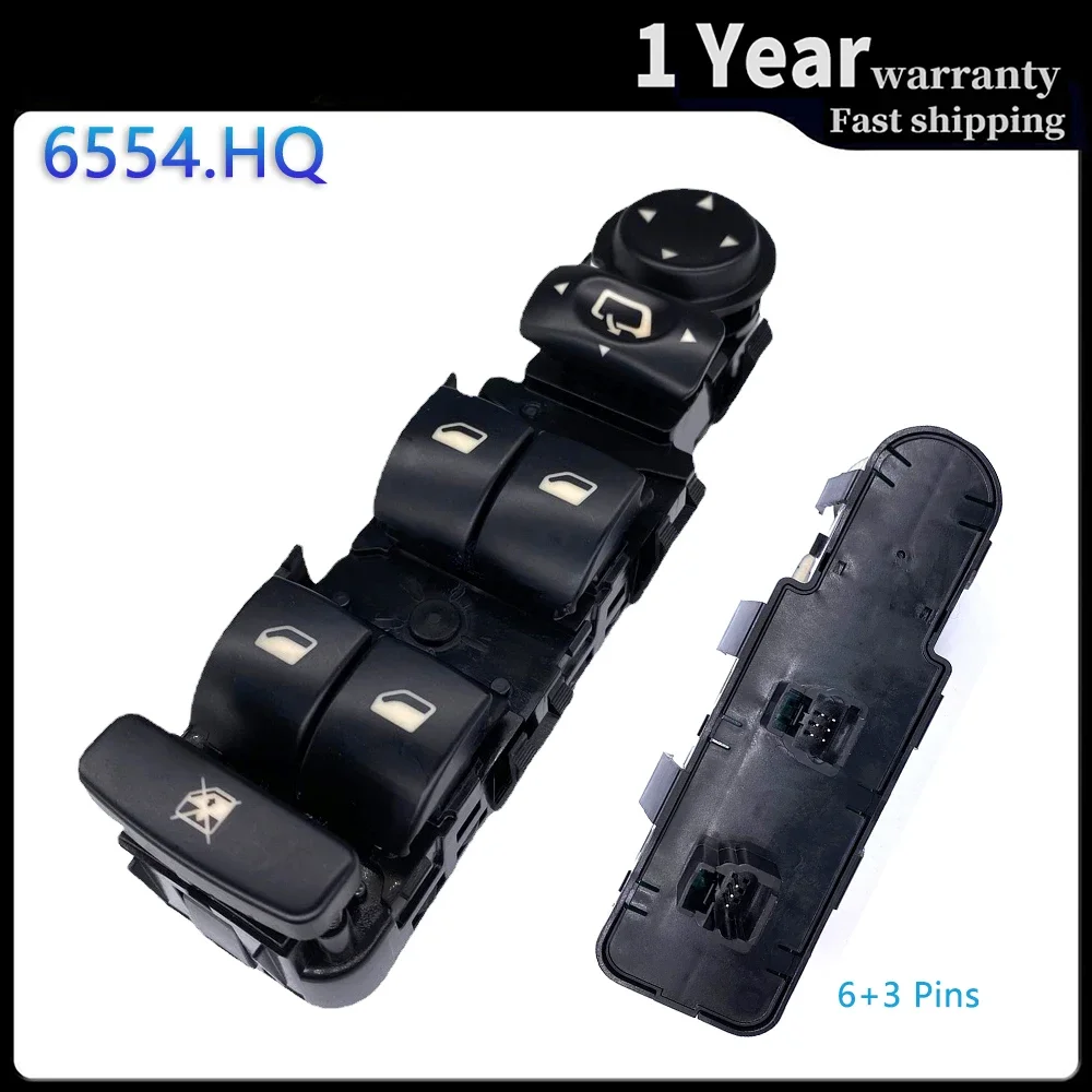 For Citroen C5 C8 2001-2007 Peugeot 807 Electric Master Window Switch ...