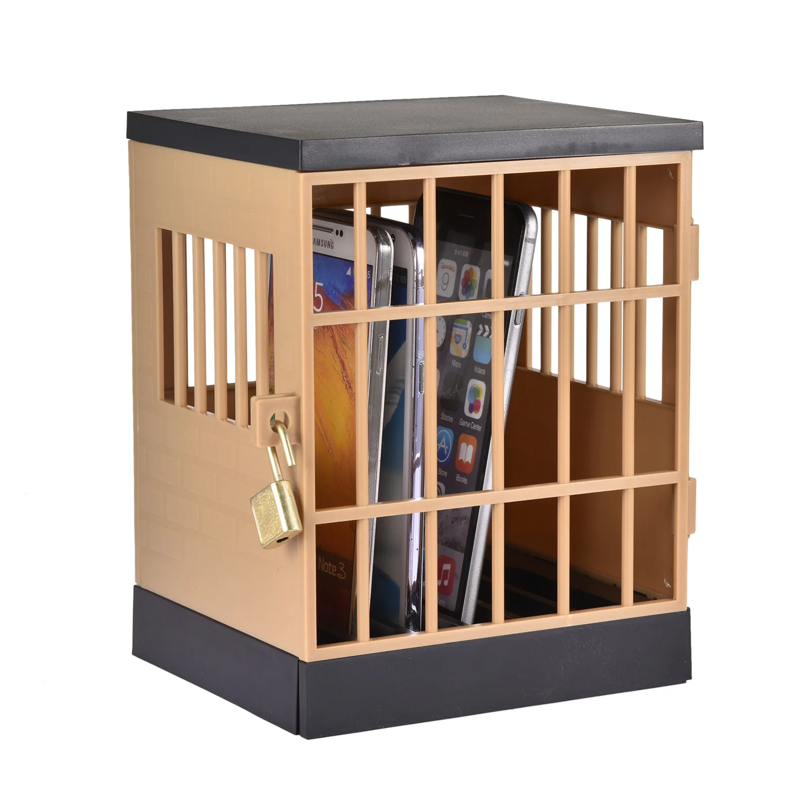 Mobile-Phone-Jail-Cell-Prison-Lock-Up-Safe-Smartphone-Home-Table-Office ...