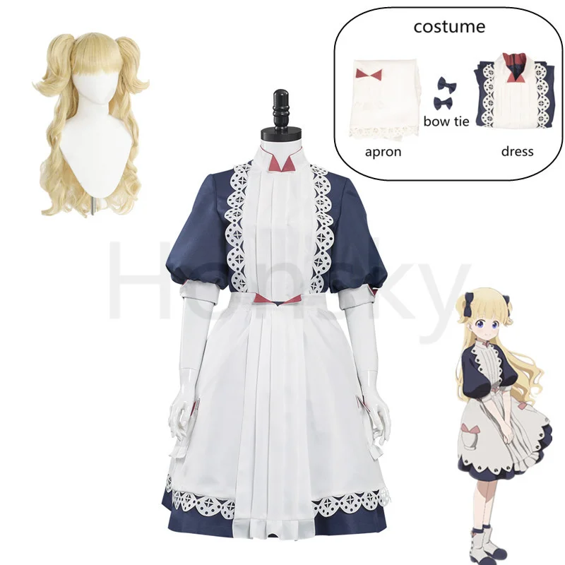 Anime-SHADOWS-HOUSE-Emilico-Cosplay-Costume-Wig-Uniform-Blue-White ...