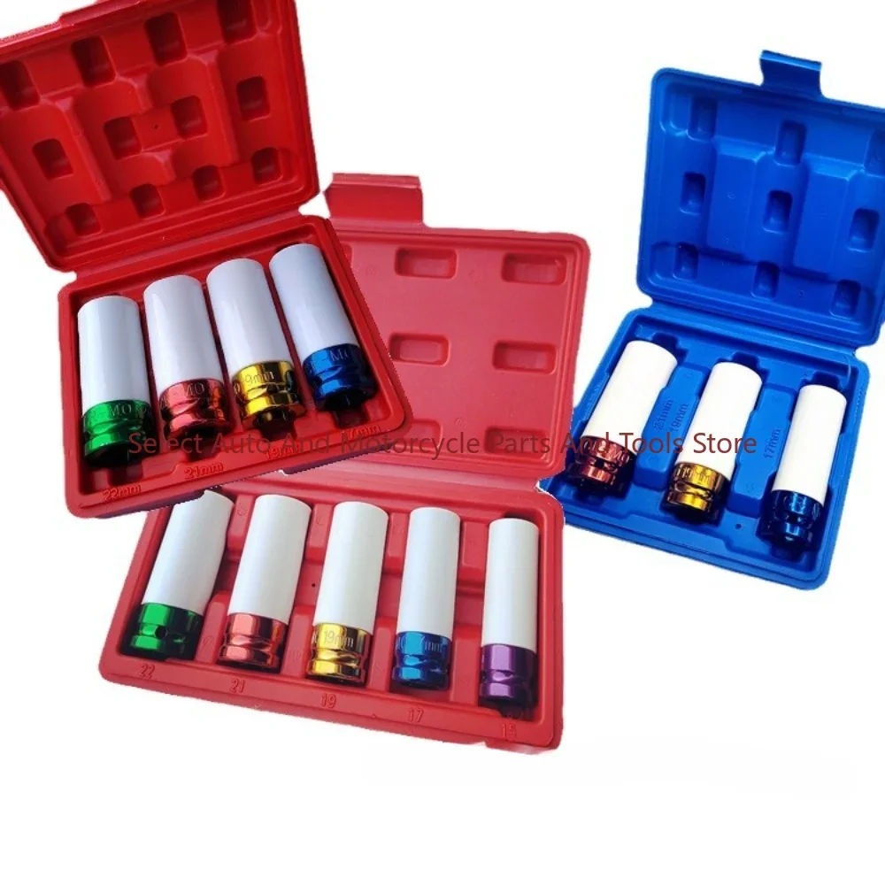 Color-Replacement-Car-Tire-wheel-Hub-Unloading-Screw-Protection-Sleeve ...