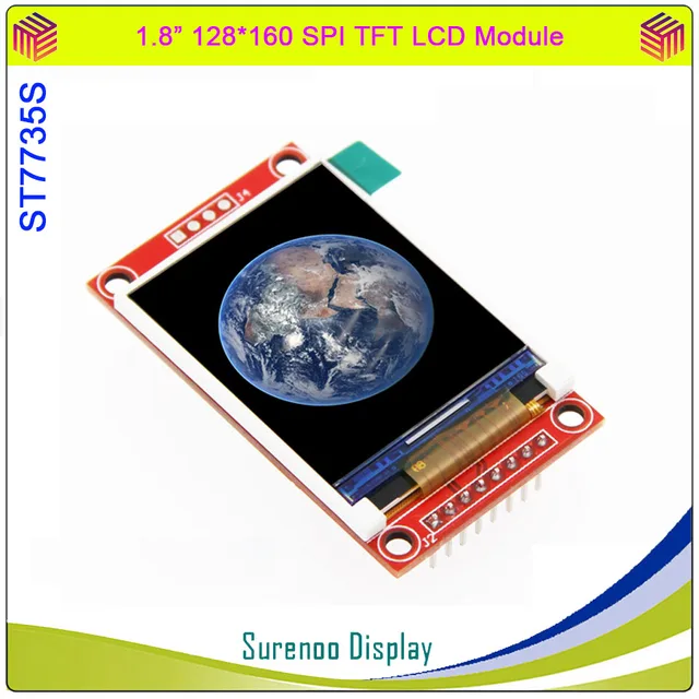 1.8 Inch 128*160 Spi Serial Tft Lcd Module Display Screen Driver Ic ...