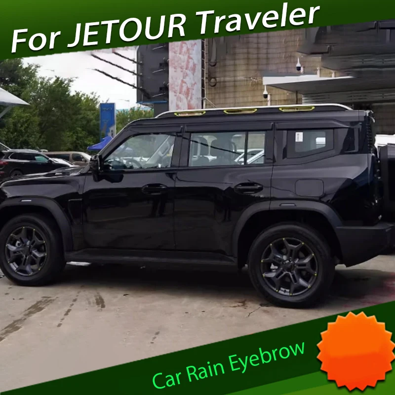Fit-for-CHERY-JETOUR-Traveler-T2-Modified-Original-Titanium-Black-Rain ...