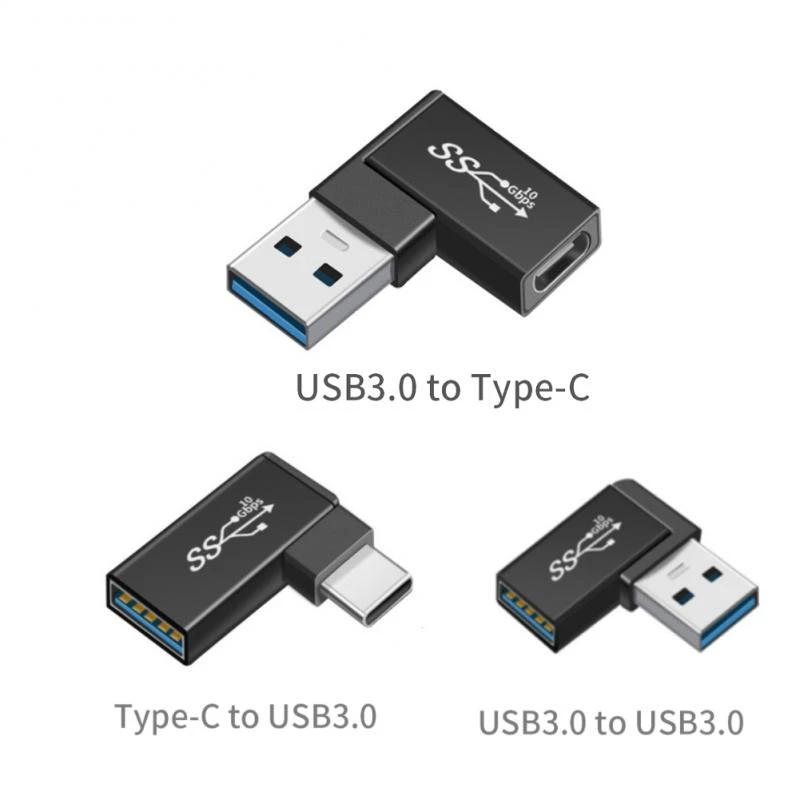 Type C Male Female 90 Degree Adapter | Type C Male Usb 3.0 Female ...