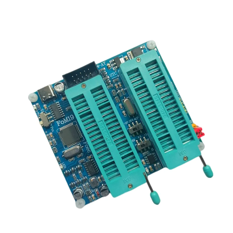 nico-chip-ou-programador-STC-Gravador-AT89C2051-S52-C52-Escritor-AT24 ...