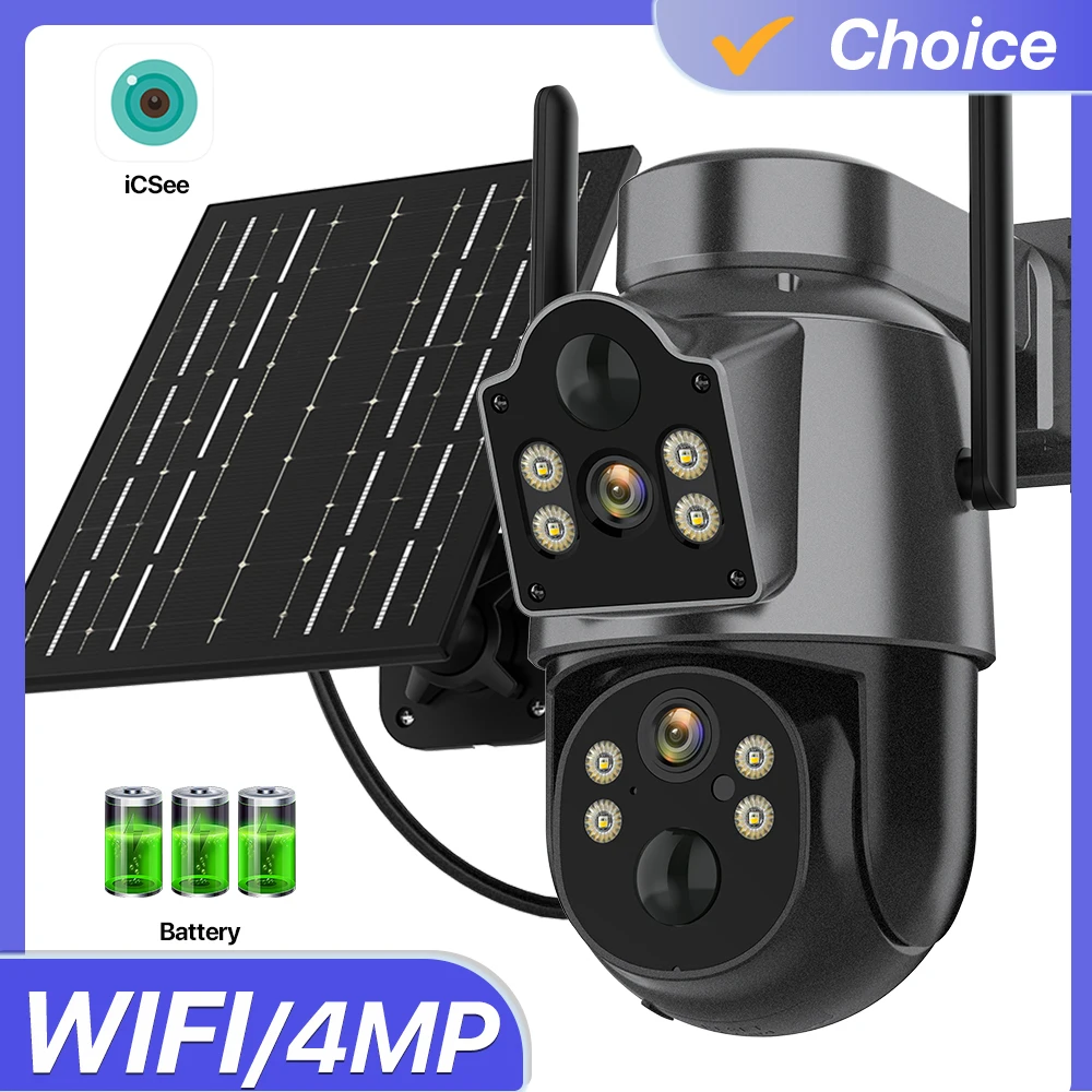 4MP-HD-Wifi-IP-Camera-7-6W-Solar-Panel-Wireless-Security-Protection ...