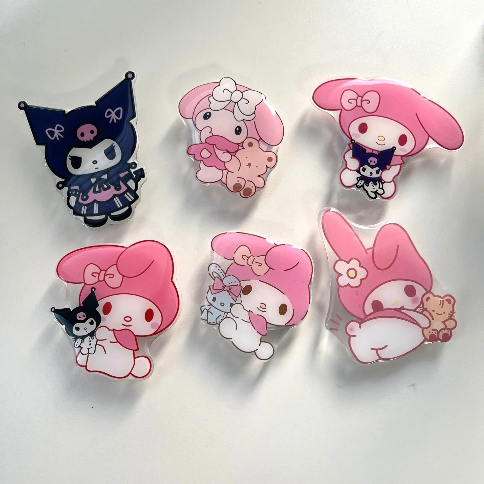 Kuromi-Mymelody-Phone-Back-Shell-Holder-Stand-Grip-for-iPhone-Samsung ...