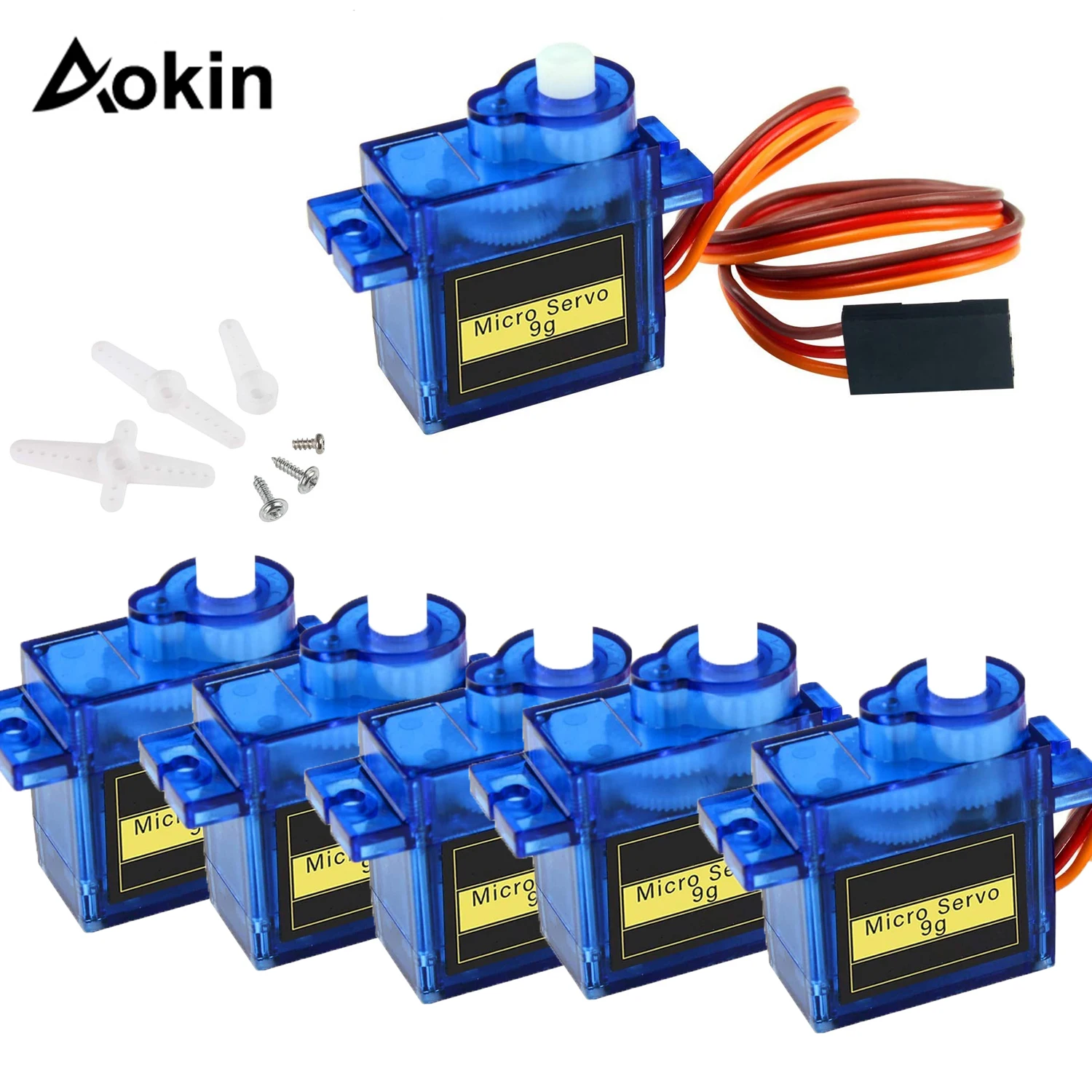1-2-5-10Pcs-SG90-9g-Mini-Micro-Servo-for-RC-Planes-Fixed-Wing-Aircraft ...