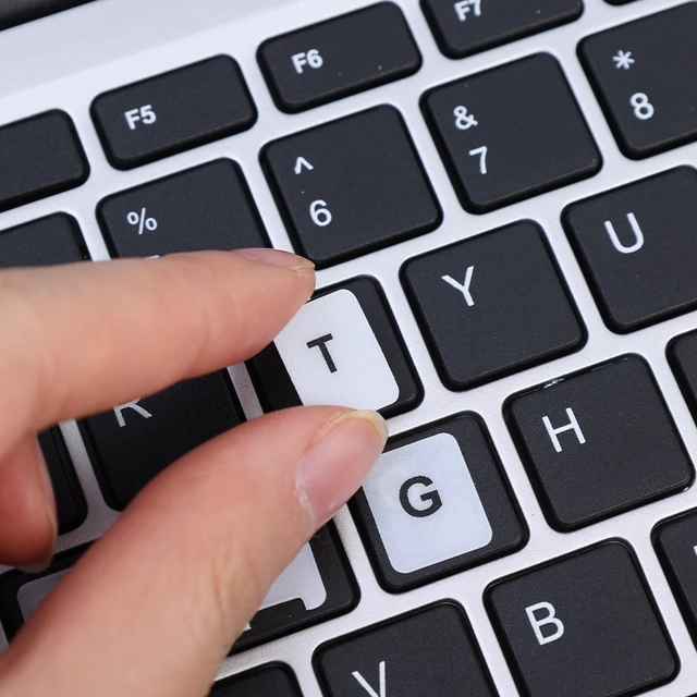 TASTATURAUFKLEBER 10009-2 German-Russian Keyboard Stickers – Foil ...