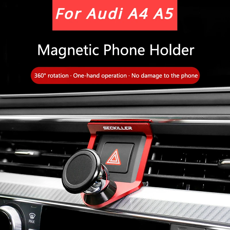 For-Audi-A4-B9-A5-2017-2023-Phone-Holder-Stand-Mount-Air-Vent-Mount-360 ...