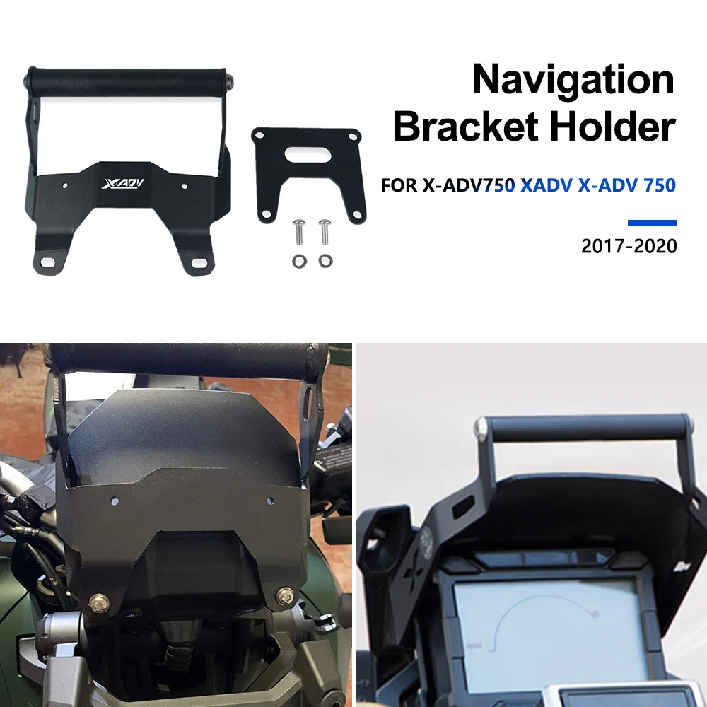 Motorcycle Front Stand Holder Smartphone Navigation Bar Mobile Phone ...