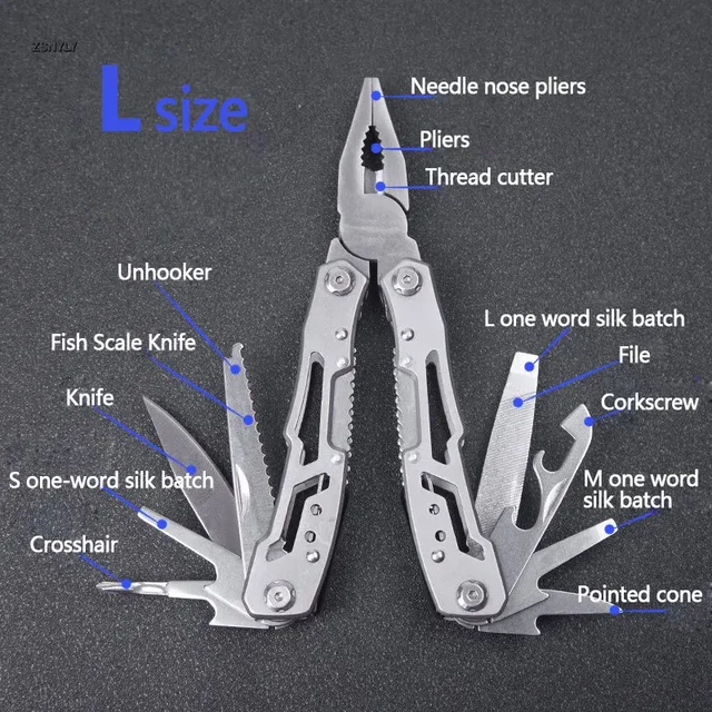 Multifunctional Folding Pliers Multi-tool – Nailed It Tools