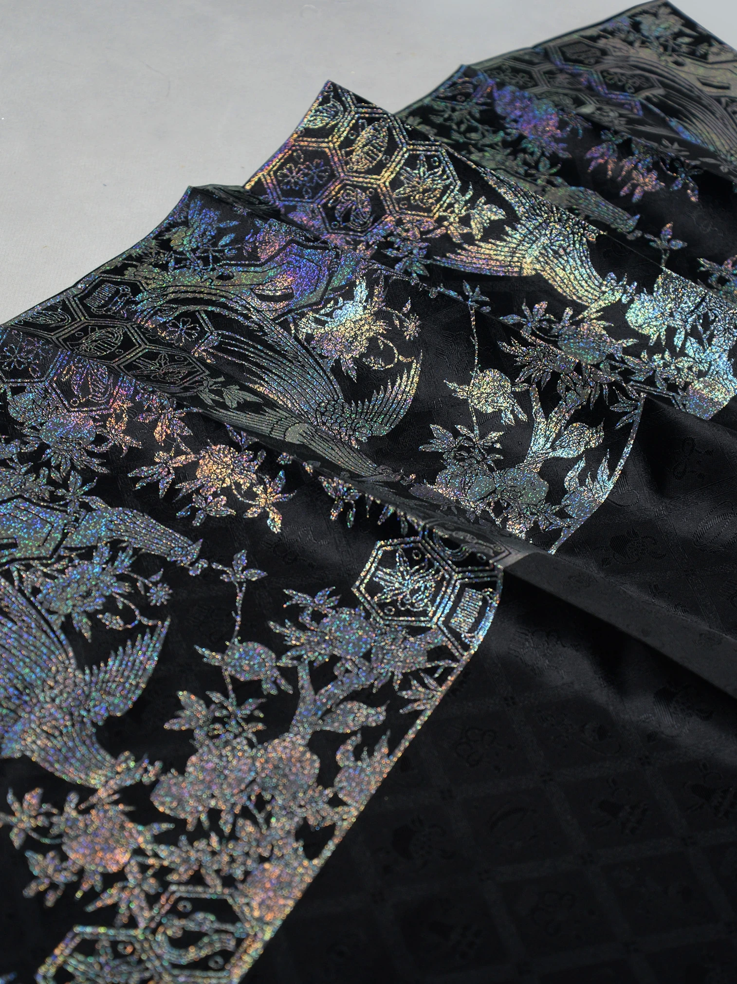 Ming-Style-Hanfu-Material-Mamianqun-Fabric-Jacquard-Weaving-Autumn-and ...