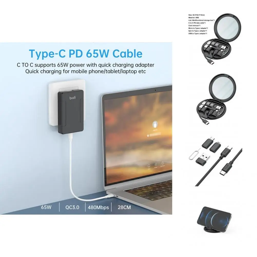 Digital Gadgets Box Wear resistant Lightweight Multiple Connectors ...