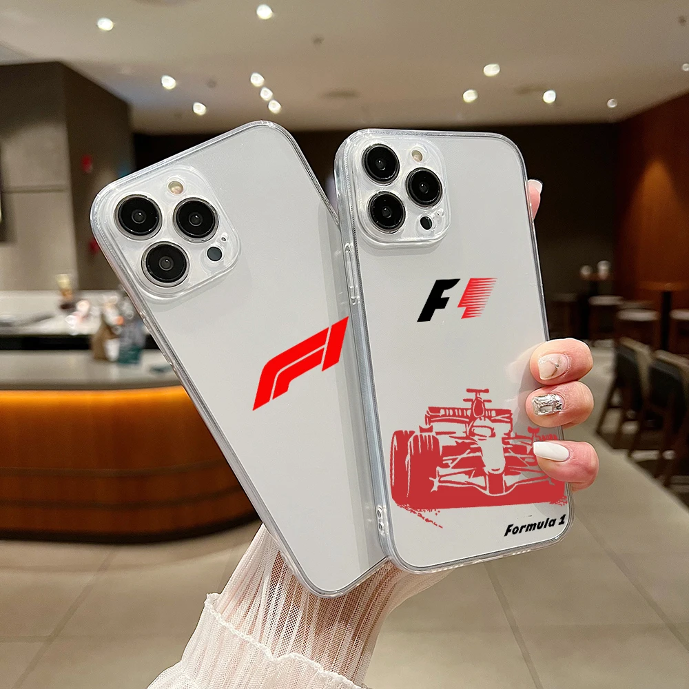 Funda de teléfono de carreras de Fórmula 1 F1 para iphone 14 13 12 11 XS Pro Max Mini X XR 6 6S ...