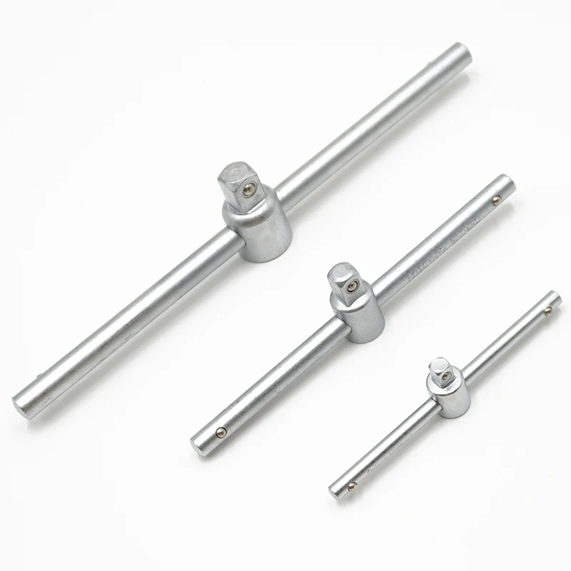 1/4" 3/8" 1/2" Driver Socket Wrench T-handle Socket Extension ...