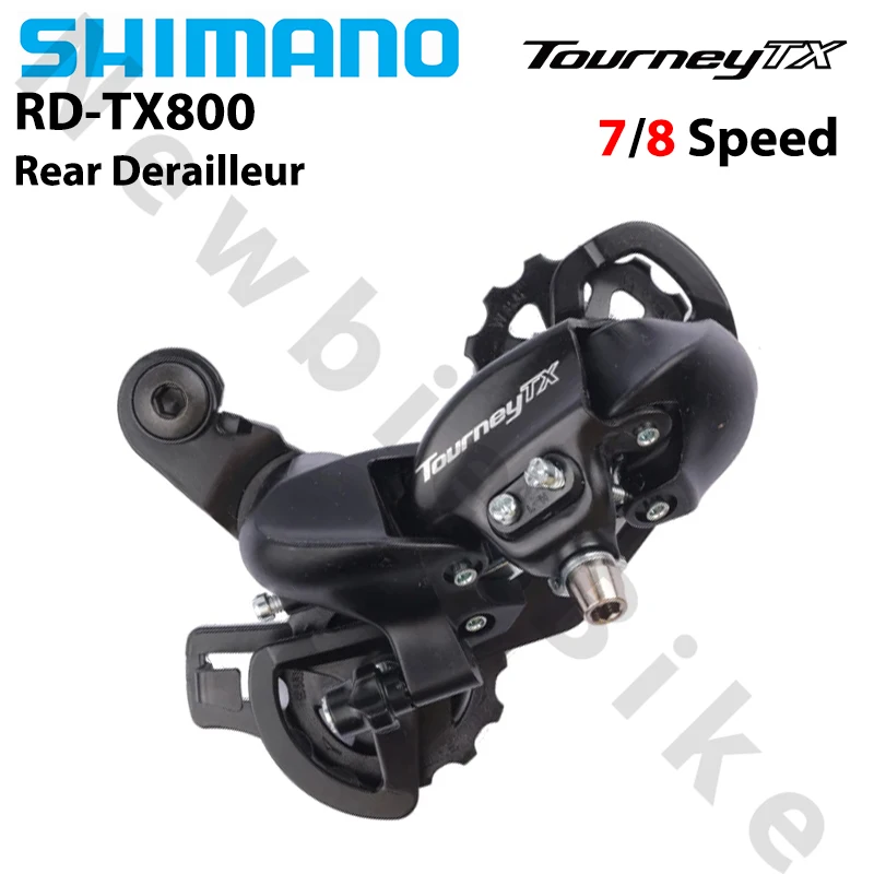 SHIMANO TOURNEY RD-TX800 Rear Derailleur 7/8-Speed for MTB Mountain ...