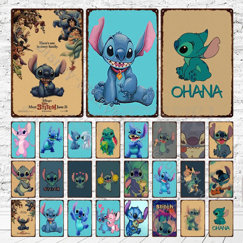 Lilo Stitch Wall Decor | Lilo Stitch Room Decor | Lilo Stitch Home ...