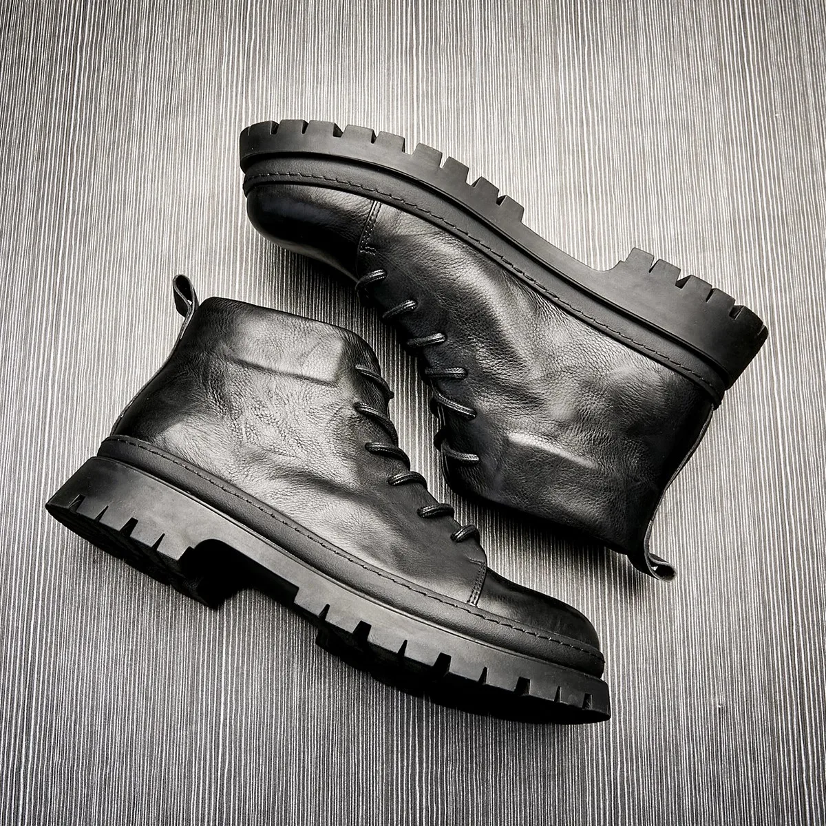 Men-s-shoes-men-s-fashion-casual-versatile-boots-trendy-British-style ...