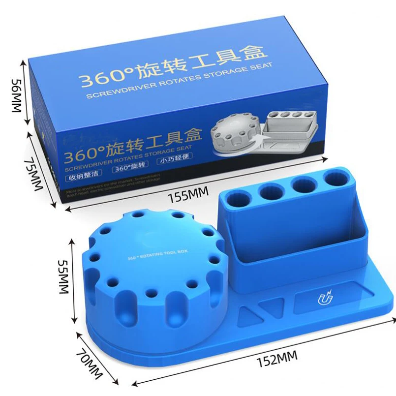 Mobile-Phone-Repair-Screwdriver-Storage-Rack-360-Degree-Rotating ...