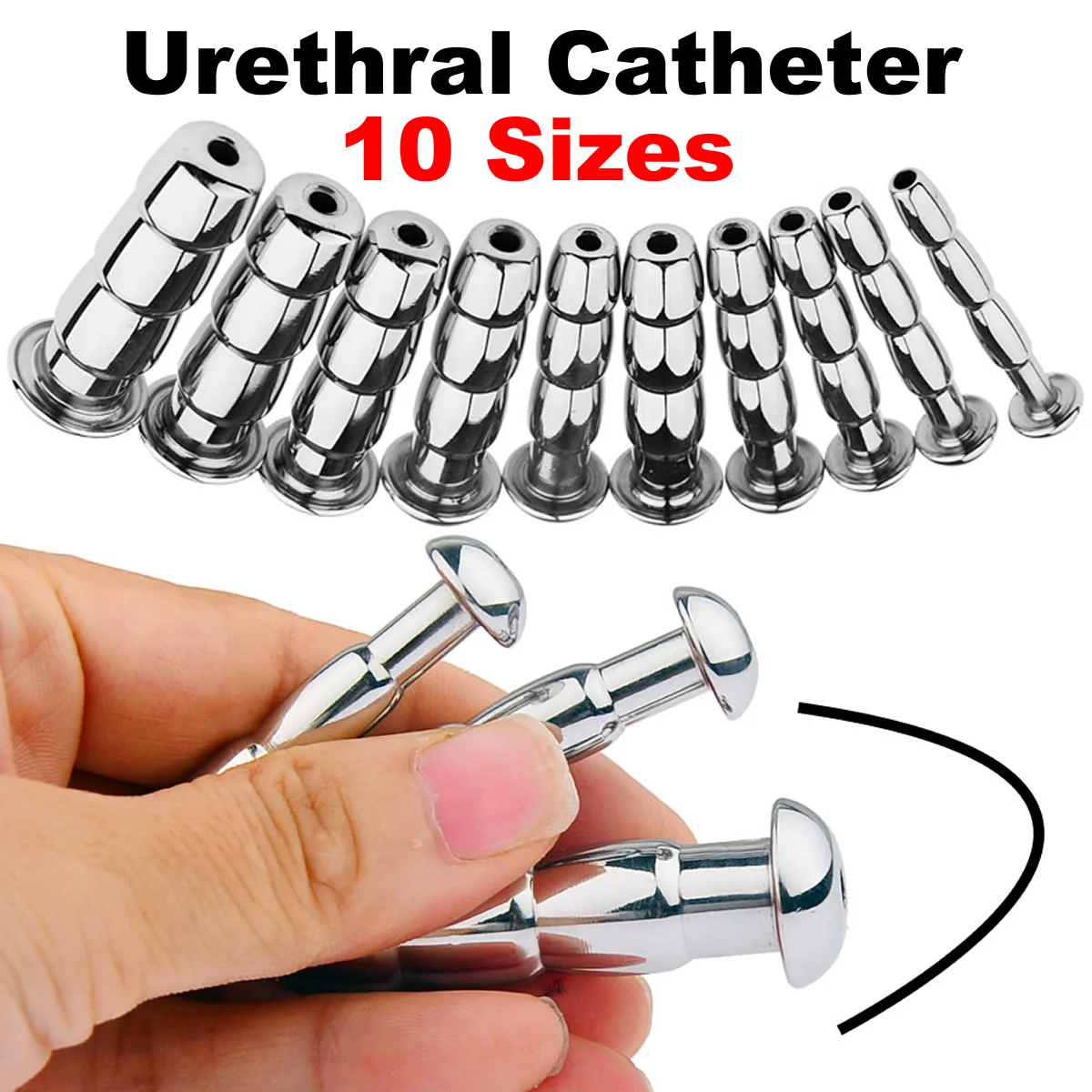 Metal-Urethral-Catheter-Dilator-Horse-Eye-Stimulation-Adult-Sex-Toys ...