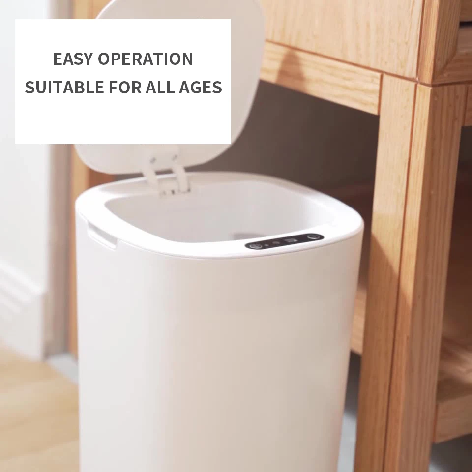 Automatic Intelligent Trash | Automatic Basket Bathroom | Automatic ...