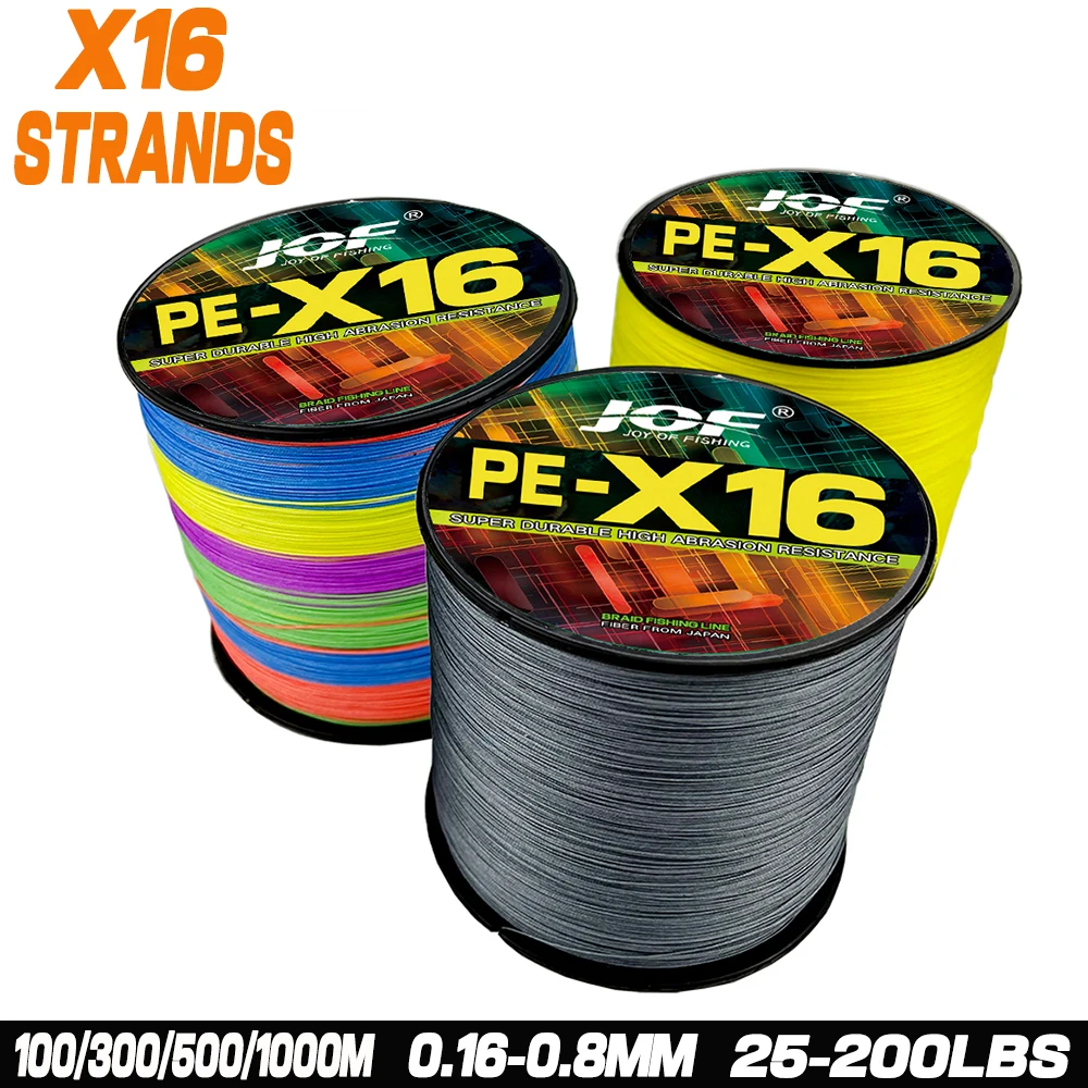 JOF-0-16-0-8mm-Pe-Braided-Fishing-Line-16strands-100-1000M-For-Sea ...