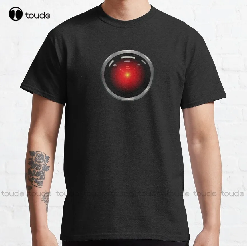 Hal 9000 Classic Hal 9001 2001 Space Odyssey T-Shirt Black Tshirt For ...