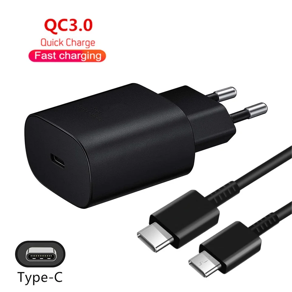 10pcs-25W-18W-PD-Fast-Wall-Charger-Quick-charging-phone-plug-For-iphone ...