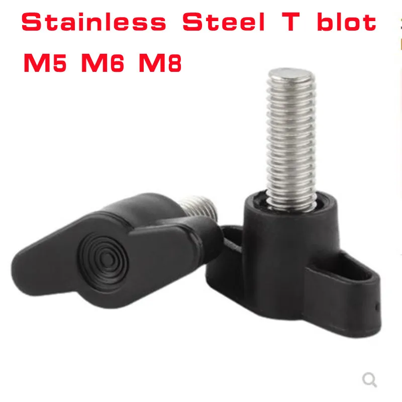 2pcs-M5-M6-M8-304-Stainless-Steel-Hand-Tighten-Handle-Bolts-Z-handle ...