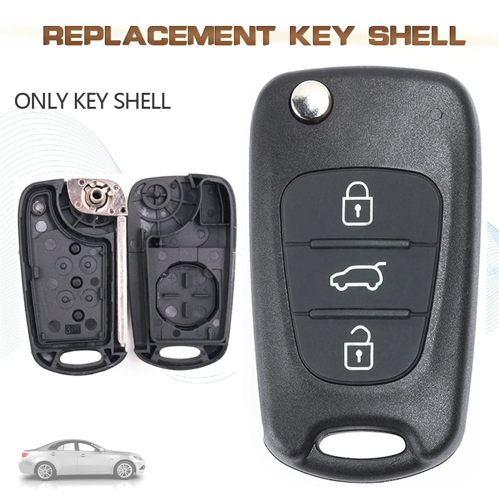 KEYECU-3-Button-Flip-Remote-Key-Shell-Case-Fob-for-2009-2010-2011-2012 ...