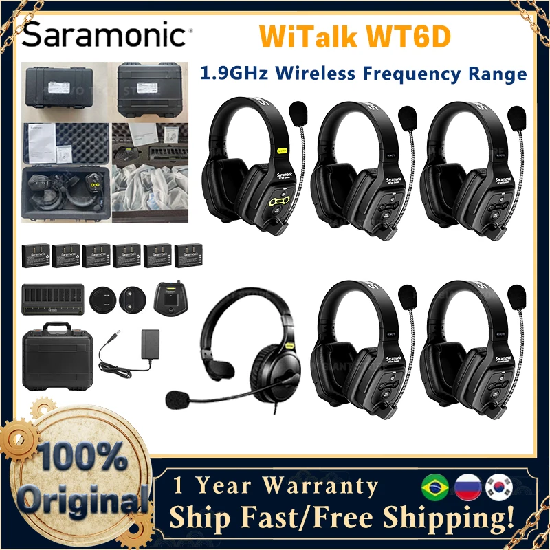 Saramonic-WiTalk-WT6D-Full-Duplex-Communication-Wireless-Intercom ...