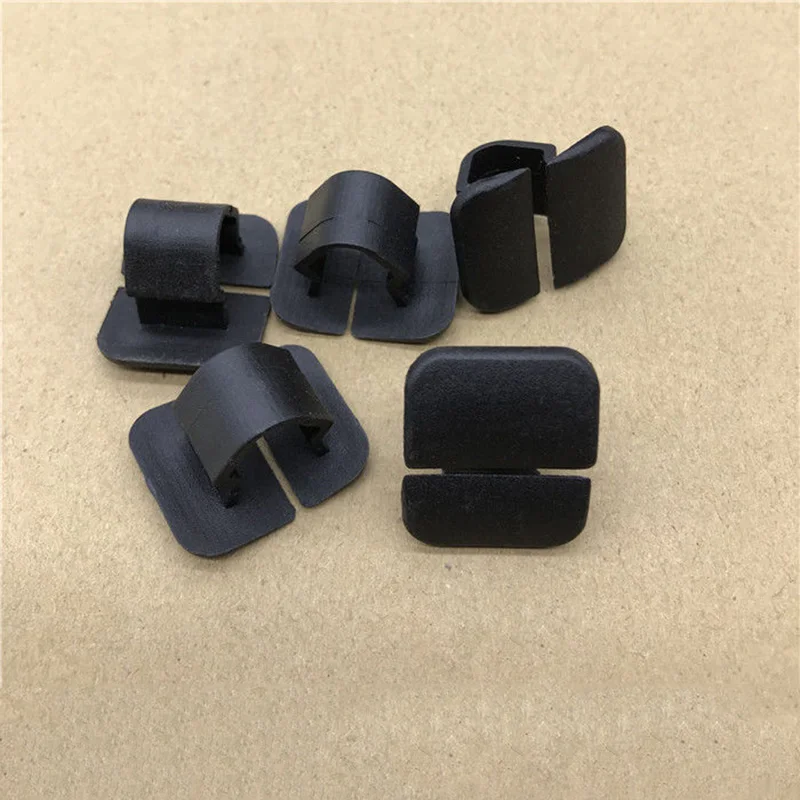 20x VW Bonnet Insulation Plastic Clips Hood Sound Deadener Fastener For ...