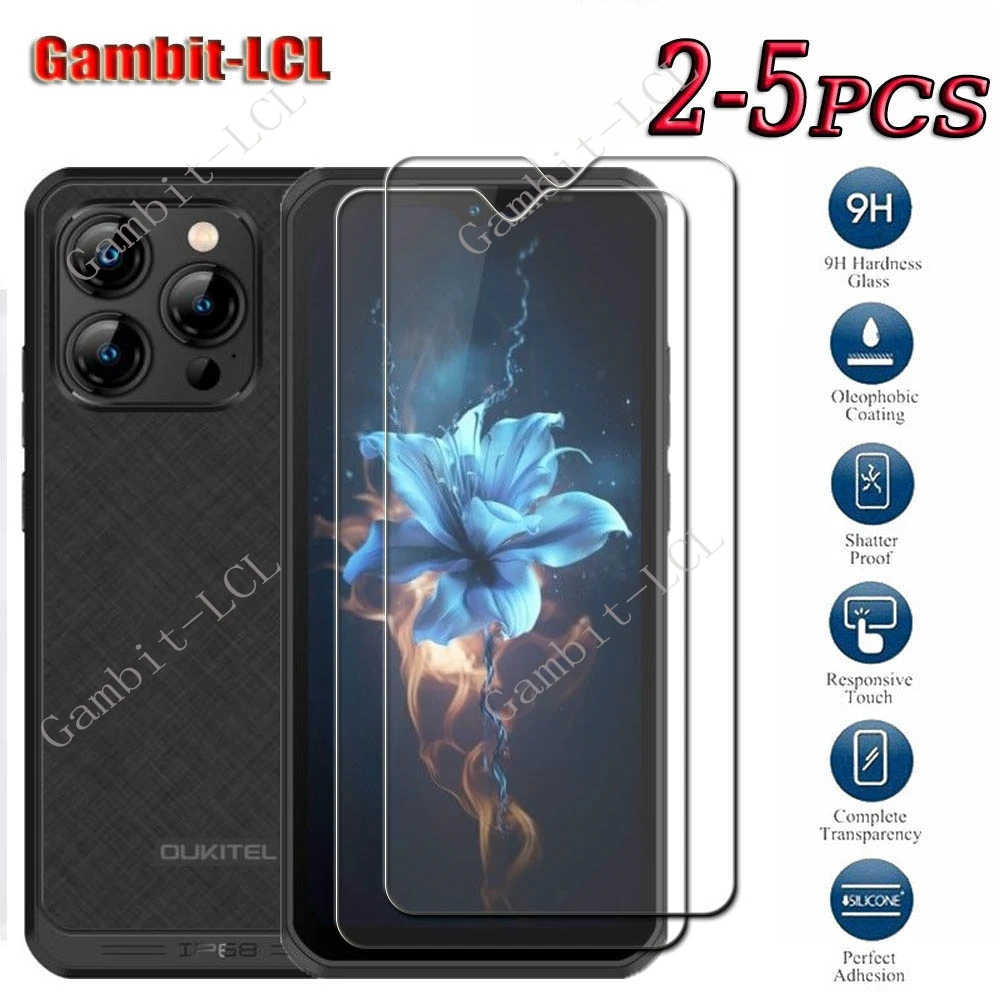 9H HD Original Tempered Glass For Oukitel WP52 6.6" OukitelWP52 WP 52 ...