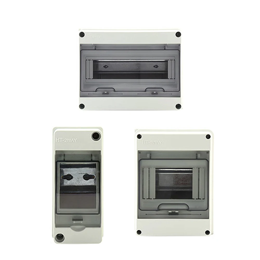 HT Series Junction Box 2/3/5/8/12WAY PC Plastic Outdoor Electrical IP65 ...